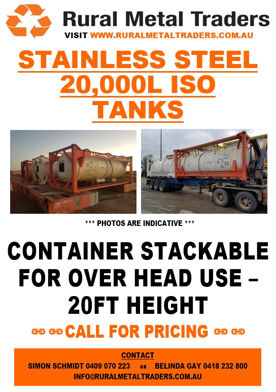 Stainless Steel Tanks | Rural Metal Traders